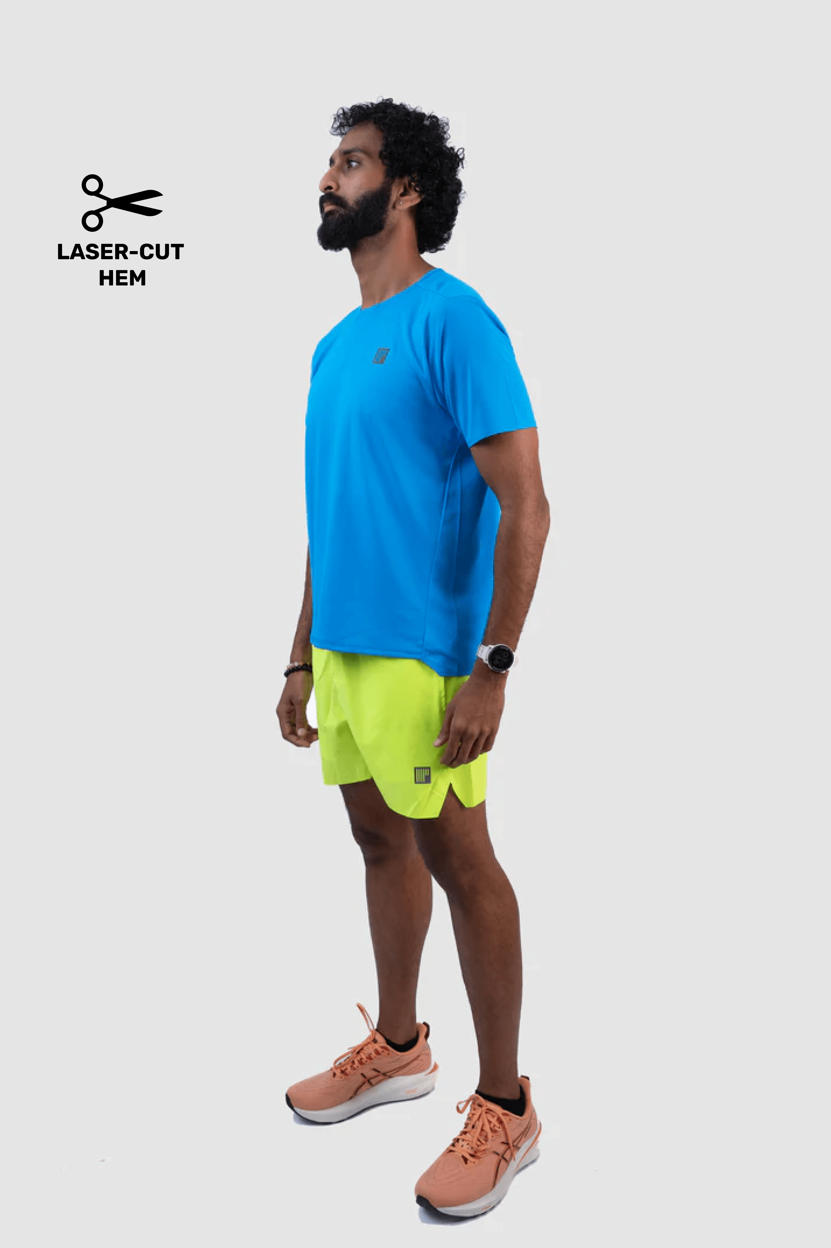 Men Active Shorts, 5 inch - Neon Green | 42KM – FortytwoKM