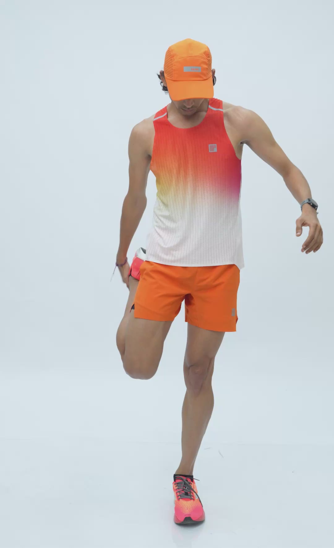 Men Performance Race Tank - Sprint Glow | 42KM – FortyTwoKM